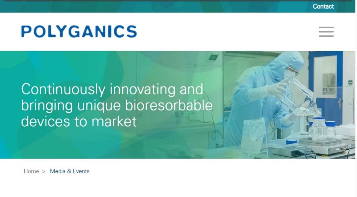 View our Polyganics Archived News Posts - Regenity