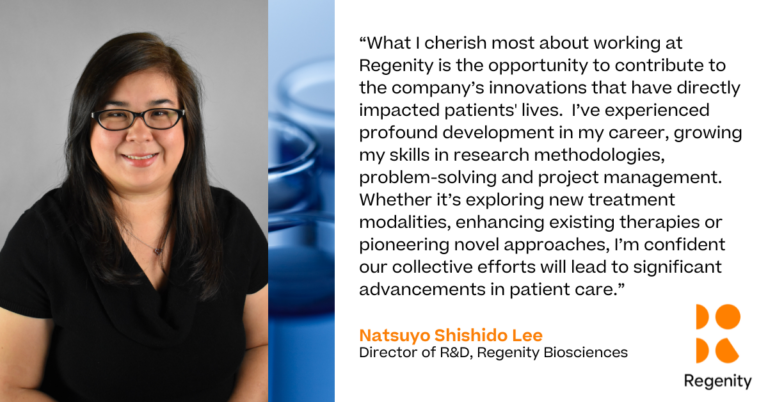 Natsuyo Lee Reflects on 20 Years at Regenity - Regenity